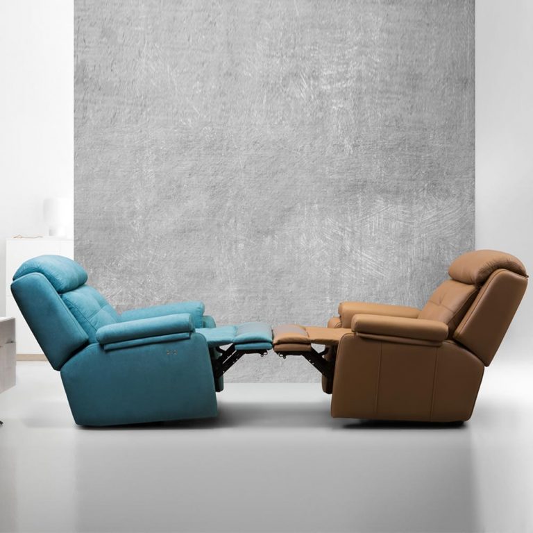 Cesar Lift 1 Motor Electric Recliner Genuine Leather - Lots Furnishings